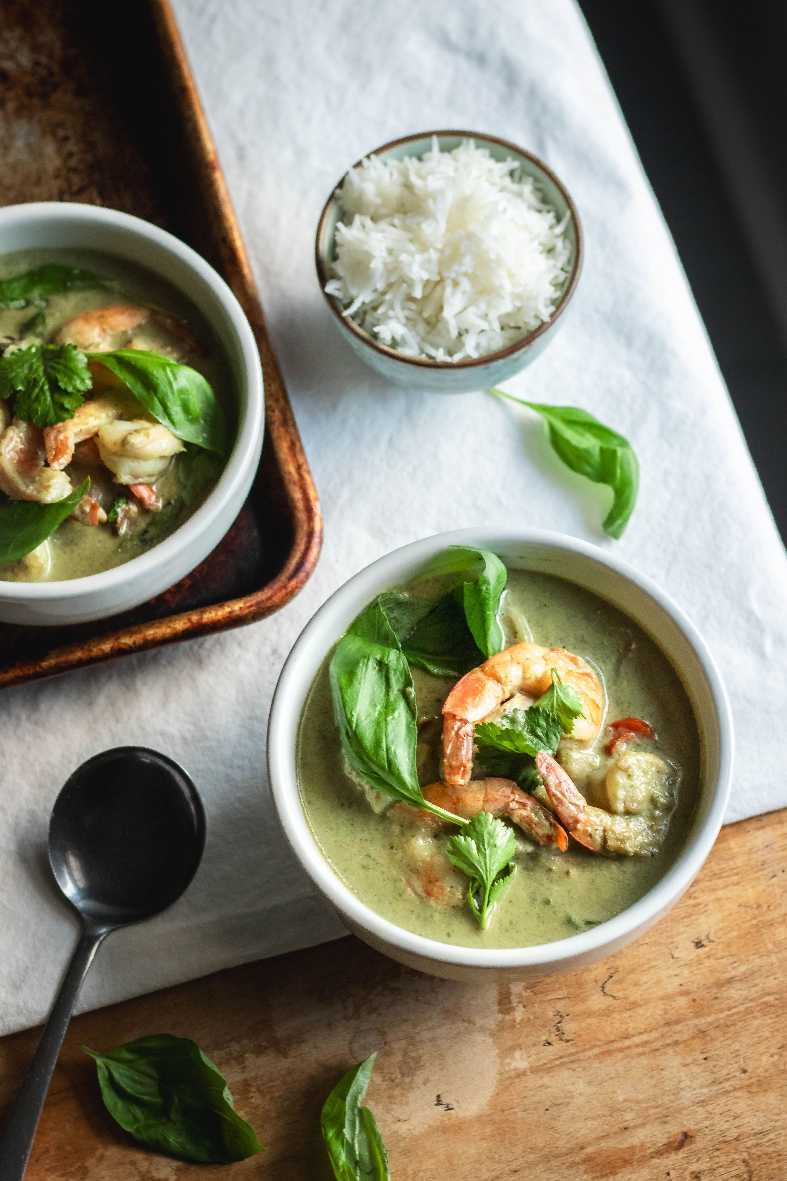 Thai Green Curry Prawn | The Maker Makes